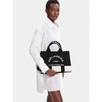 Karl Lagerfeld Handtasche KARL LAGERFELD A3W50025 Schwarz
