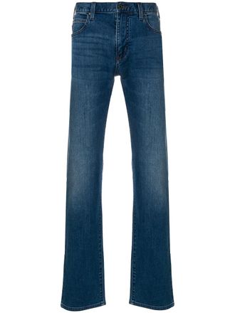 Emporio Armani Gerade geschnittene Jeans - Blau