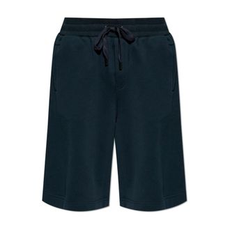 Dolce & Gabbana Homme, Shorts, Bleu, Taille: S Short avec un &eacute;cusson sur la poche