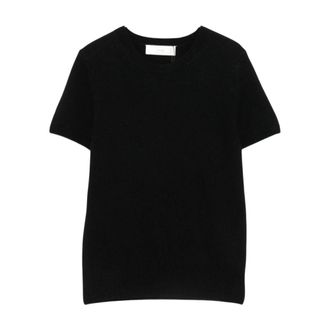 Dunst Halbarm Strickoberteil - - Tops - Damen - Schwarzk - M