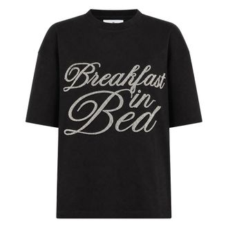 Philipp Plein T-Shirt Crystal - - Tops - Damen - Schwarzk - S