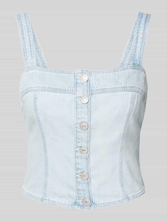 Levi's Crop Top mit Knopfleiste Modell DREA