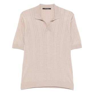 Tagliatore Pavel Polo - - Tops - Herren - Beige - 2XL
