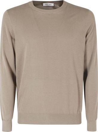 KANGRA Homme, Pulls, Brun, Taille: XL Maglia Girocollo Cotone 1Filo