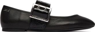 Karl Lagerfeld Ballerinas Karo KL40126 Schwarz