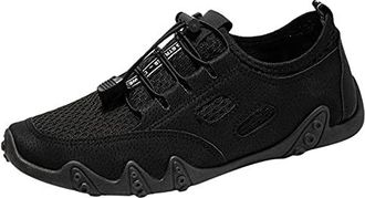 Generic IQYU Baskets de marche pour homme - Chaussures de course pour homme - Chaussures de sport d&eacute;contract&eacute;es - Chaussures de jogging &agrave; lacets - Grande tail