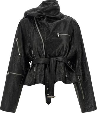 Rick Owens Veste en cuir Rick Owens