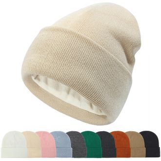 Dreshow Warme Strickm&uuml;tze f&uuml;r Damen Herren Winterm&uuml;tzen f&uuml;r Unisex Dicke Beanie M&uuml;tze f&uuml;r Extreme K&auml;lte