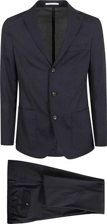 Eleventy Homme, Costumes, Bleu, Taille: L Costume crois&eacute;