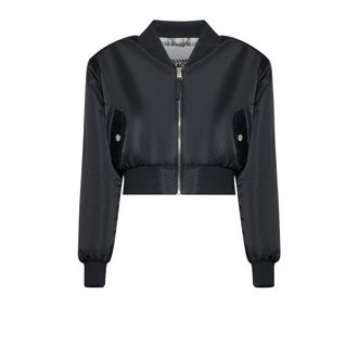 Silvian Heach Femme, Vestes, Noir, Taille: 34 FR Bomber Jacket