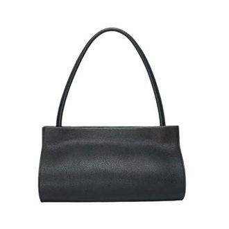 Generic NYSDM Sac &agrave; main en cuir synth&eacute;tique pour femme Motif litchi Noir, Noir, 29.5x13x20cm