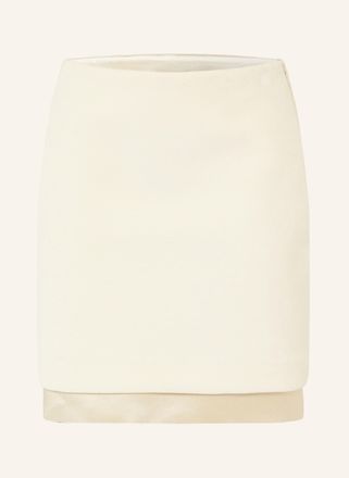 Jil Sander Samtrock weiss