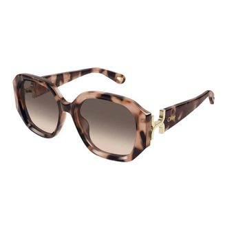 Chlo&eacute; Femme, Accessoires, Brun, Taille: 56 MM Ch0236S 005 Lunettes de soleil