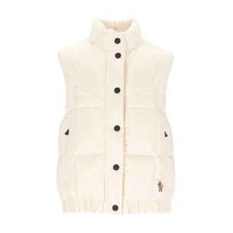 Moncler Veste matelass&eacute;e en duvet - Femme - Vestes - Blanc - Taille: 36 FR