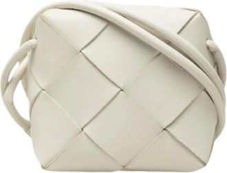Bottega Veneta Sac bandouli&egrave;re Pre-owned - Femme - Pre-owned - Blanc - Taille: ONE Size