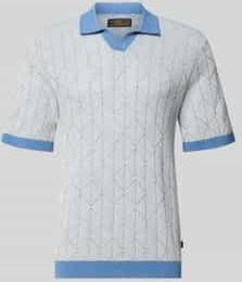 Premium by Jack & Jones Slim Fit Poloshirt in Strick-Optik Modell Blake
