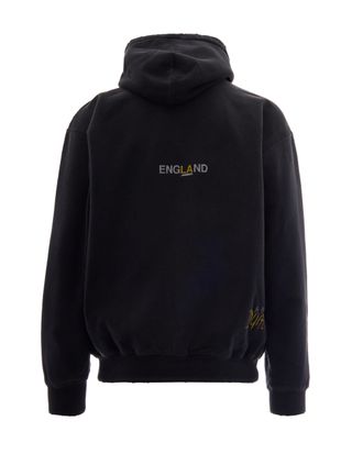 Represent Mens Sweatshirt Enemy Washed Black Cotton Sweatshirts Sweater