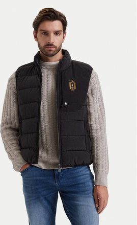 Aeronautica Aeronautica Militare Weste 262AB3073UCT04358 Schwarz Regular Fit