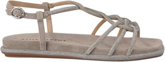 Alma En Pena Alma EN Pena, Femme, Chaussures, Beige, Taille: 38 EU Brides de sandales plates