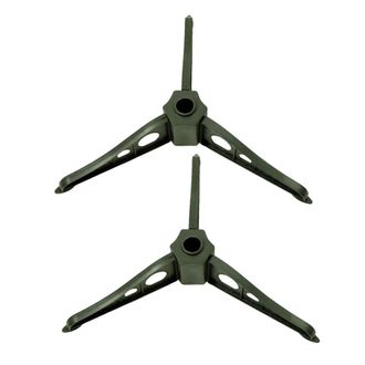 Lurrose 2 St&uuml;ck Weihnachtsbaumst&auml;nder aus Kunststoff 20cm Stabiler Weihnachtsbaumhalter f&uuml;r K&uuml;nstlichen Weihnachtsbaum Kompakt und Festlich f&uuml;r Zuhause