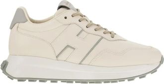 Hogan Low-Top Sneaker - H641 - Leather Sneakers - Gr. 35 (EU) - in Wei&szlig; - f&uuml;r Damen
