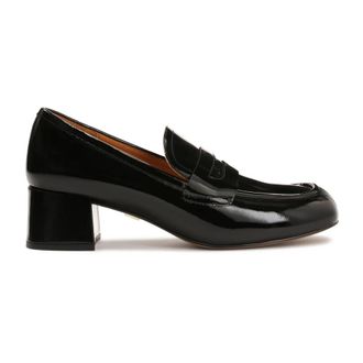 Kazar Lackierte Pumps mit einem breiten Absatz - - Shoes - Damen - Schwarzk - 39 EU