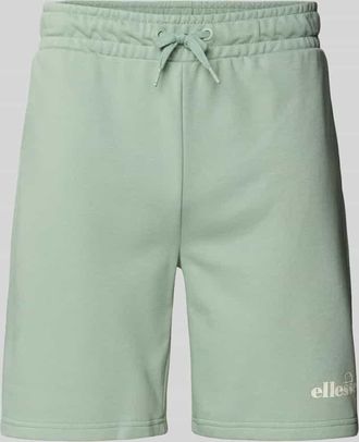 Ellesse Regular Fit Sweatshorts mit Label-Print Modell MOLLA
