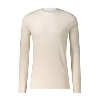 Kiefermann Rundhals-Strickpullover - - Knitwear - Herren - Beige - L