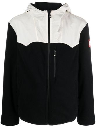 Palm Angels Skijacke mit Monogramm-Applikation - Schwarz