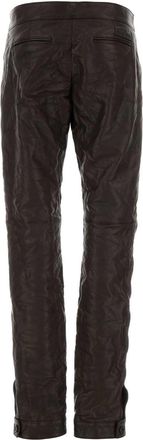 Miu Miu Pelle Trousers - Brown