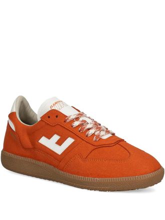 Flamingos baskets à patch logo - Orange