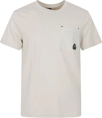 Moose Knuckles Homme, Tops, Blanc, Taille: M Dalon Tee