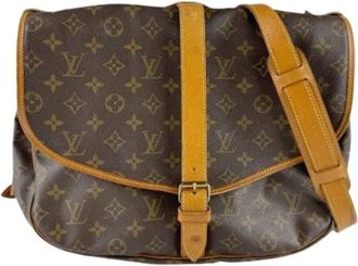 Louis Vuitton unisex, Pre-owned, Brun, Taille: ONE Size Sac bandouli&egrave;re Monogram Pre-owned