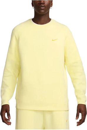 Nike Homme, Sweatshirts et sweats &agrave; capuche, Jaune, Taille: XL SweaT-shirt Tech Fleece Citron Tint
