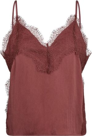 Mos Mosh MOS Mosh, Femme, Tops, Brun, Taille: 36 FR Hauts sans manches