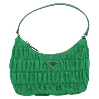 Prada Pre-owned Nylon prada-taschen - - Pre-owned - Damen - Gr&uuml;n - ONE SIZE