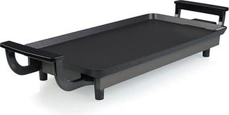Princess 102209 Table Chef Economy Tischgrill, 43 x 23 cm Kochfl&auml;che, einstellbarer Thermostat, BPA-frei, Antihaftbeschichtung, Cool-Touch-Griffe, 1800 Watt, S