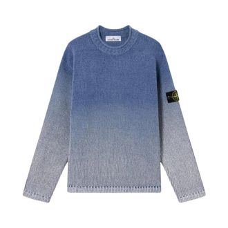 Stone Island Herren, Strickwaren, Blau, LGr&ouml;&szlig;e