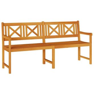 vidaXL Vidaxl - Banc de jardin Marron 180 x 56 x 90 cm Bois dacacia massif