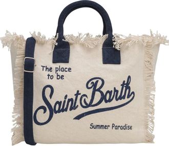 MC2 Saint Barth Homme, Sacs, Blanc, Taille: ONE Size Tote Bags