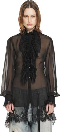 Ann Demeulemeester Barah Long Comfort Shirt