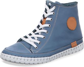 Gemini Damen Schn&uuml;rboot blau