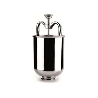 Ibili Ibili 734200 Gebäckpistole für Fettgebackenes, Edelstahl, 18 x 8.5 x 8.5 cm, Silber