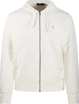 Ralph Lauren Homme, Sweatshirts et sweats &agrave; capuche, Beige, Taille: S SweaT-shirt zipp&eacute;