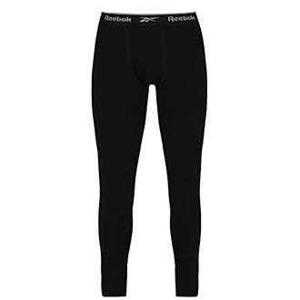 Reebok Johny Pantalon de détente pour Homme | Pantalon de Base en Coton pour Homme, évacuant lhumidité et Confortable, Pantalon de Sport Thermique, Disponibl