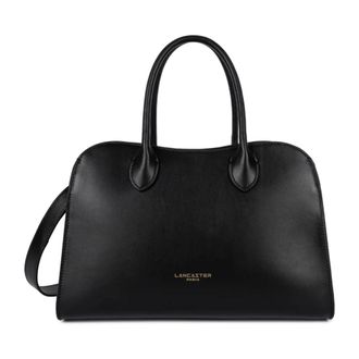 Lancaster Donna Hopper Handtasche mit Rei&szlig;verschluss M - - Bags - Damen - Schwarzk - ONE SIZE