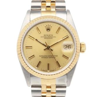 Rolex Montre vintage Pre-owned - unisex - Pre-owned - Jaune - Taille: ONE Size