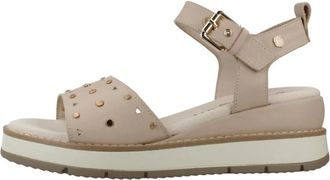 Carmela Femme, Chaussures, Beige, Taille: 39 EU 163248C Sandalia