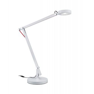 Trio Funktionale LED-Tischleuchte amsterdam in wei&szlig;, h&ouml;he 90 cm