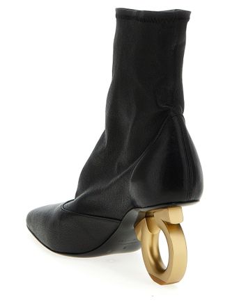 Ferragamo Adhar Ankle Boot - Black